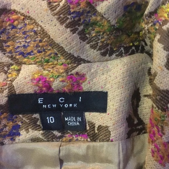 ECI | Jackets & Coats | Eci New York Lined Blazer Sz | Poshmark